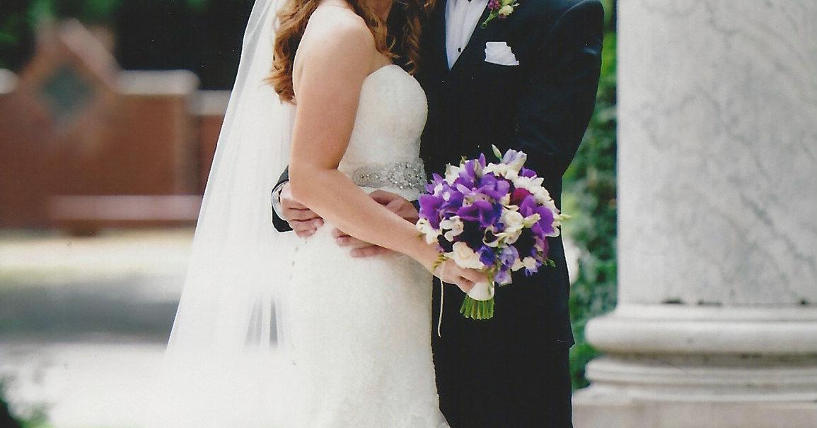 Jonathan McComb and April Van Zant were married at Morris Chapel ...