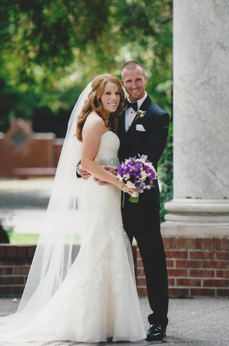 Jonathan McComb and April Van Zant were married at Morris Chapel ...