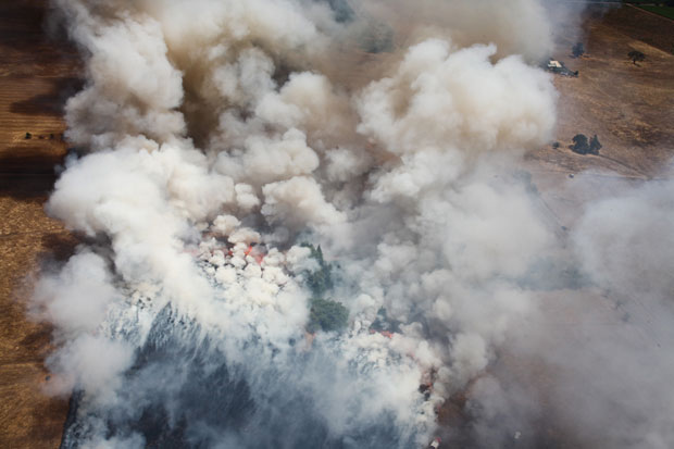 Grass fire in Clements | News | lodinews.com