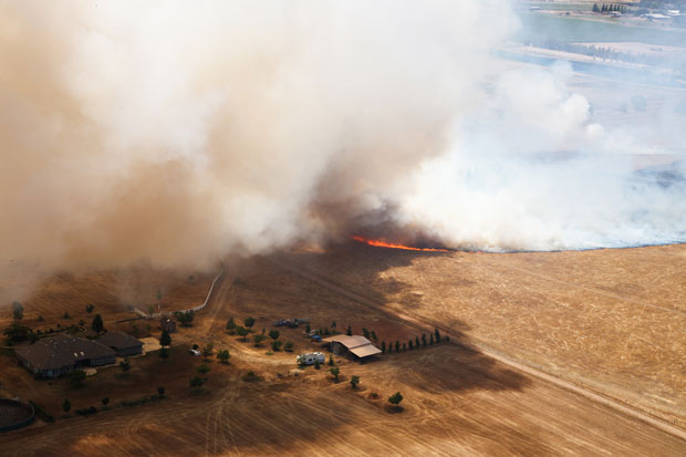 Grass fire in Clements | News | lodinews.com