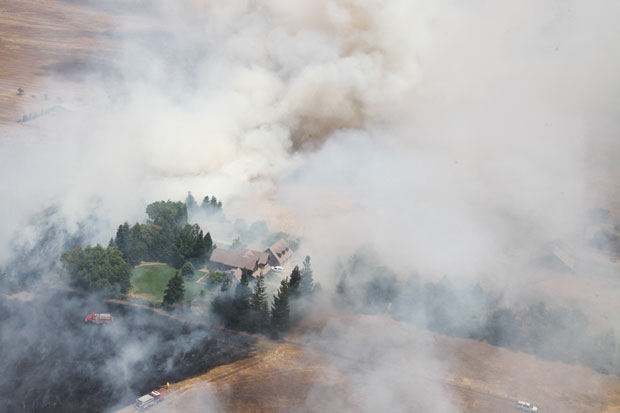 Grass fire in Clements | News | lodinews.com