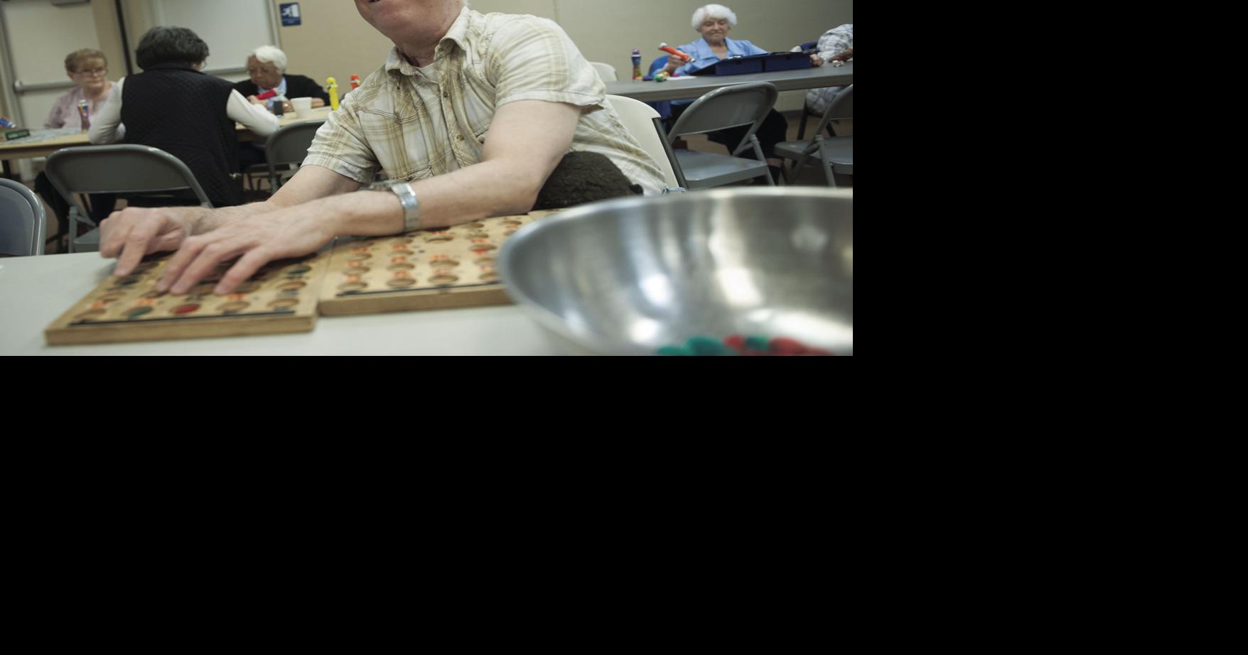 Blind man finds joy playing bingo at LOEL Senior Center | News ...