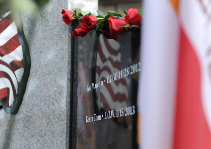 Galt dedicates memorial to slain officers Kevin Tonn and Roy Marcum ...