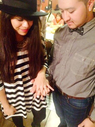 Mario Jr. Rodriquez and Tere Hernandez were engaged last month ...