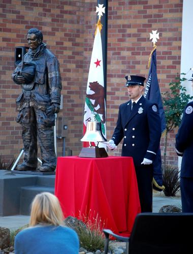 Honored in bronze: Lodi Fire dedicates statue for fallen comrades ...