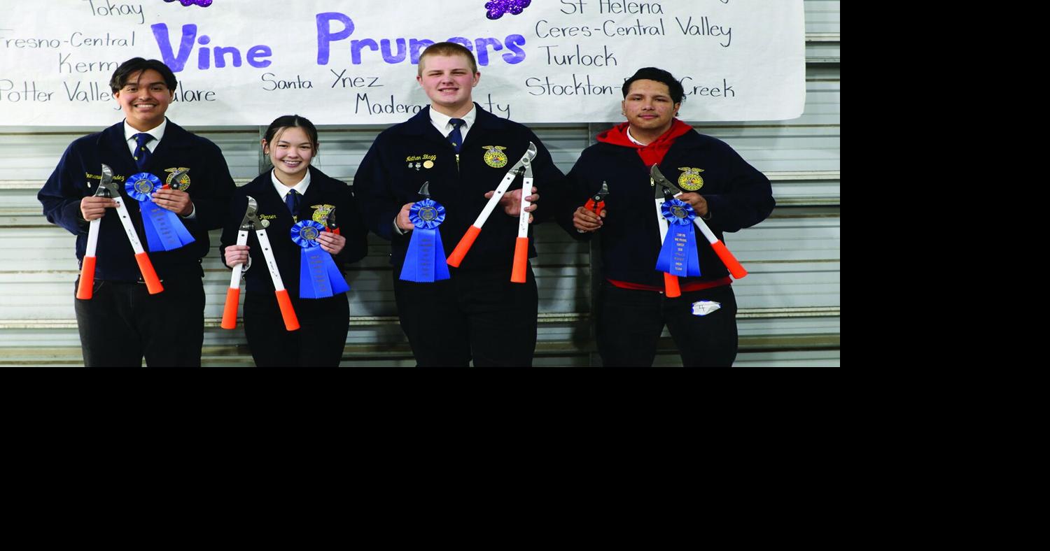 Pruning contests help students plant roots in the ag profession ...