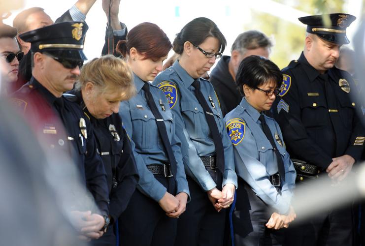 Galt dedicates memorial to slain officers Kevin Tonn and Roy Marcum ...