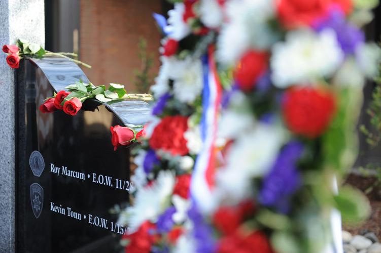 Galt dedicates memorial to slain officers Kevin Tonn and Roy Marcum ...