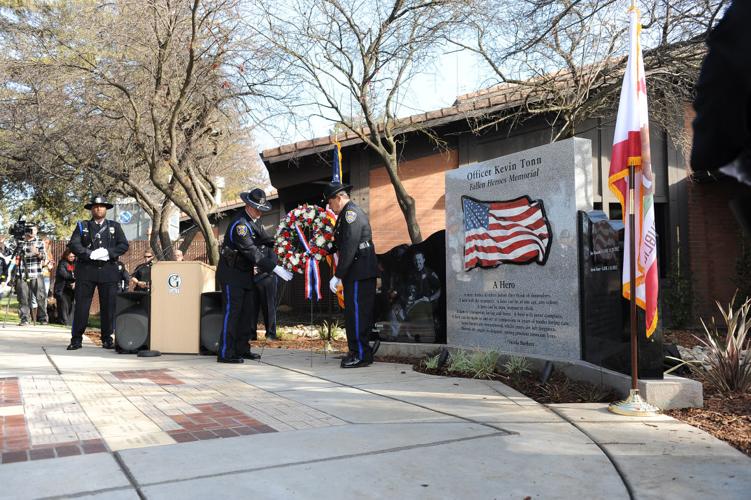 Galt dedicates memorial to slain officers Kevin Tonn and Roy Marcum ...