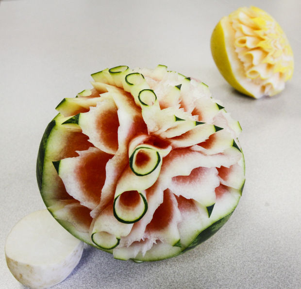 Lodi chef Ray Duey spends time carving unique designs out of food ...