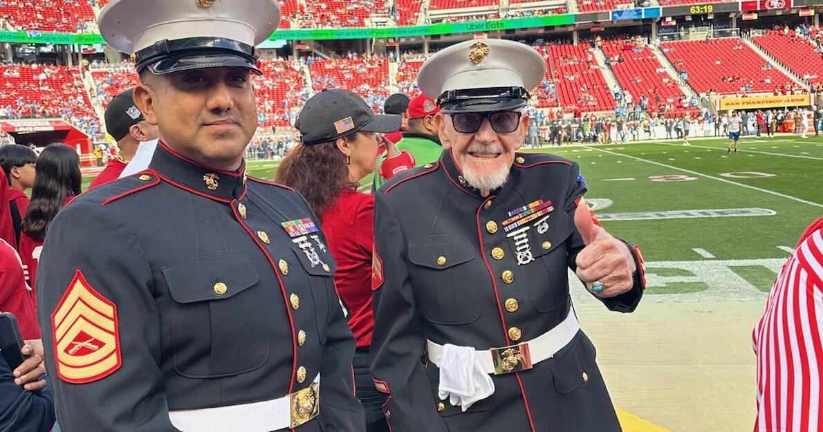 Lodi veteran, 99, honored at his first 49ers game as team earns trip to ...