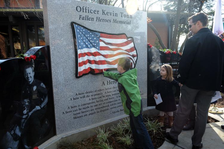 Galt dedicates memorial to slain officers Kevin Tonn and Roy Marcum ...