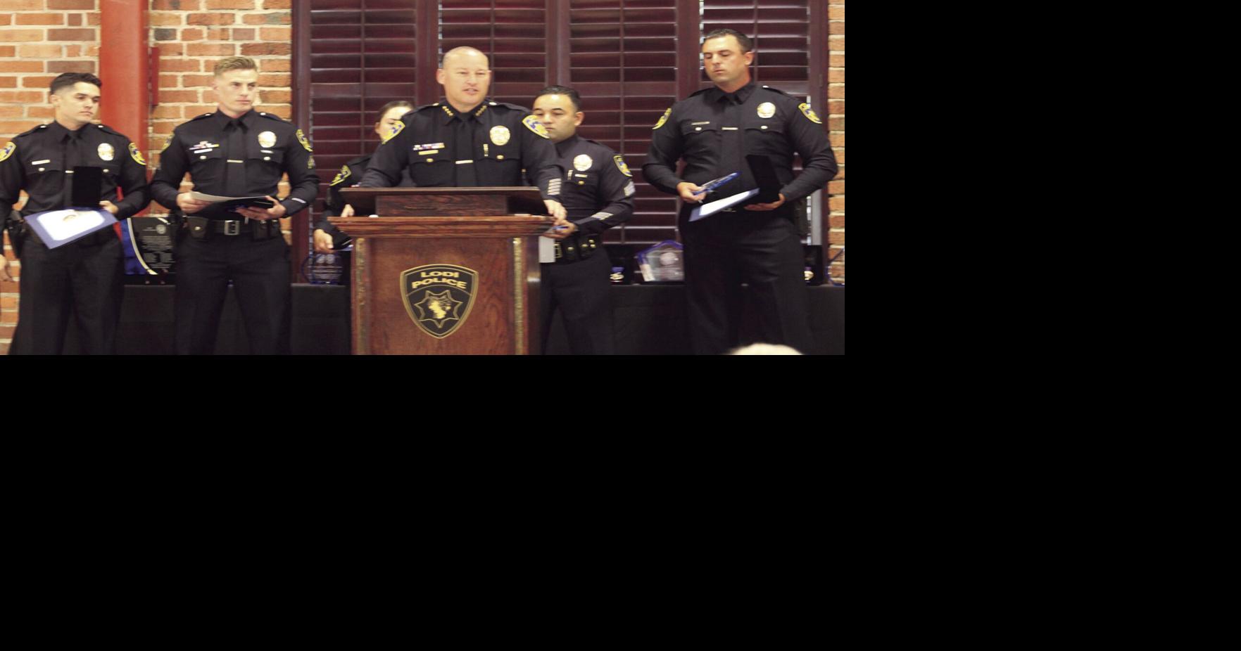 Five Lodi PD officers honored for bravery in saving child | News ...