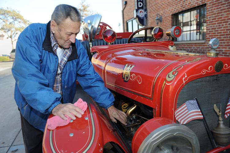 Lodi business gets historic Woodbridge fire engine running | News ...