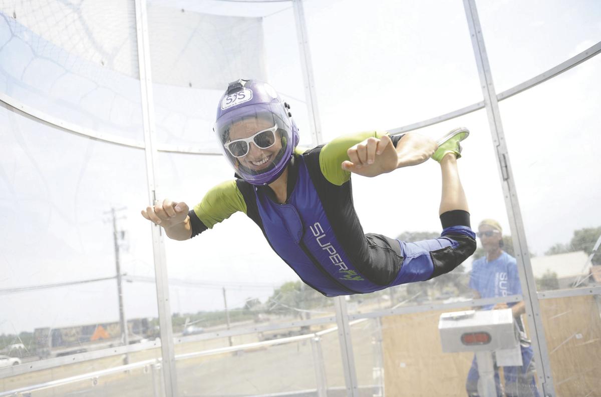 Skydiving simulator brings thrills to Acampo | News | lodinews.com