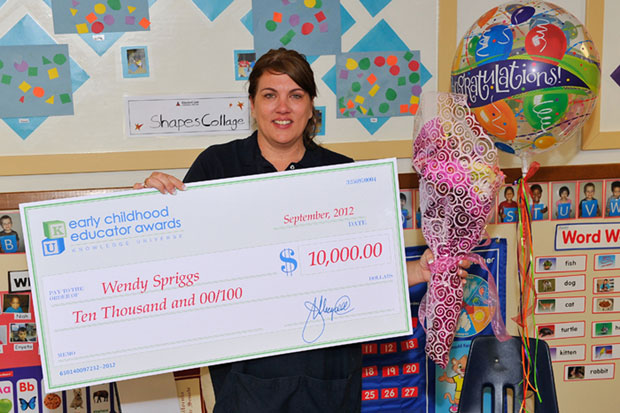 Acampo infant teacher Wendy Spriggs wins award — and $10,000 | News ...