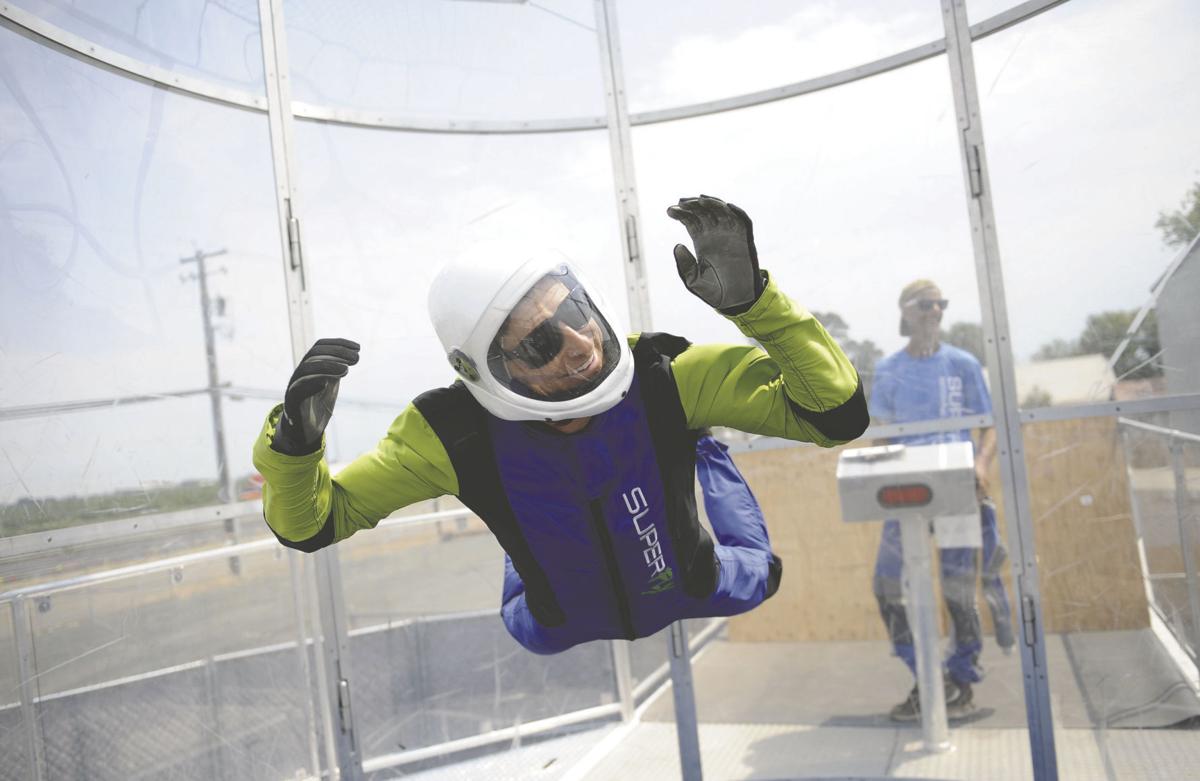 Skydiving simulator brings thrills to Acampo | News | lodinews.com