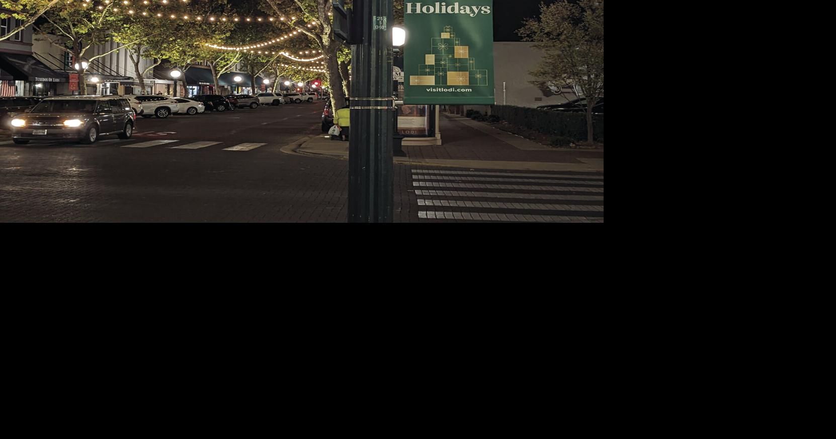 Downtown Lodi is all aglow as businesses prepare for the holiday season ...