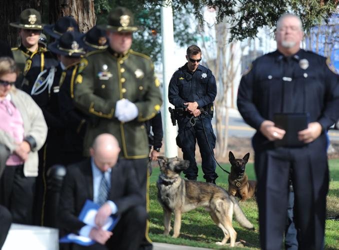 Galt dedicates memorial to slain officers Kevin Tonn and Roy Marcum ...