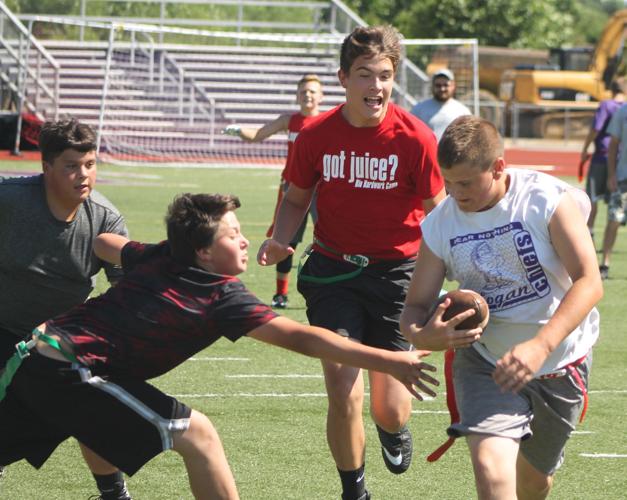 Scenes from Logan Chieftains Football Camp | Sports | logandaily.com