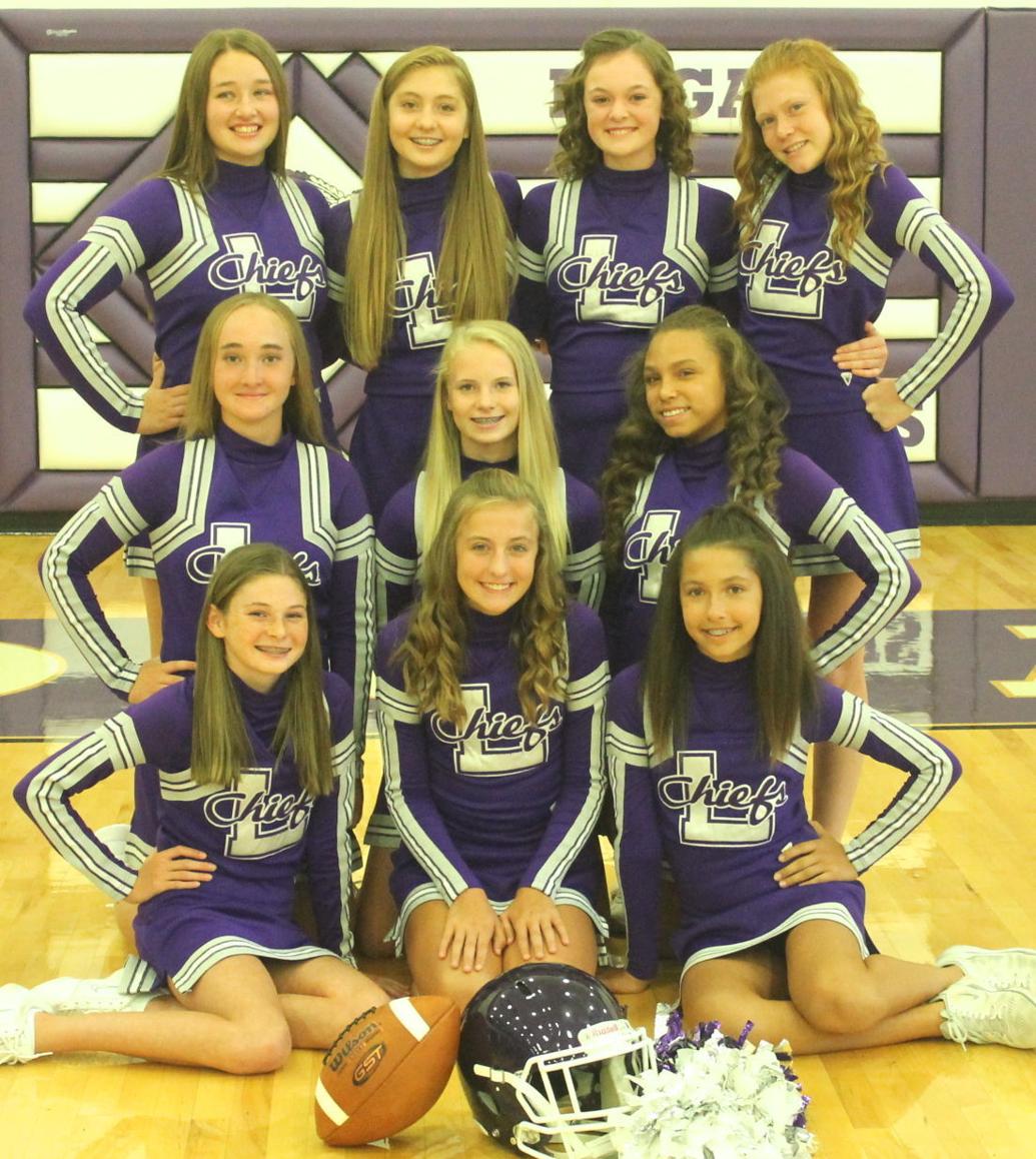 Logan eighth-grade football cheerleaders | Sports | logandaily.com