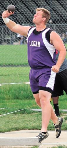 Coy Blair earns another state shot put berth | Sports | logandaily.com