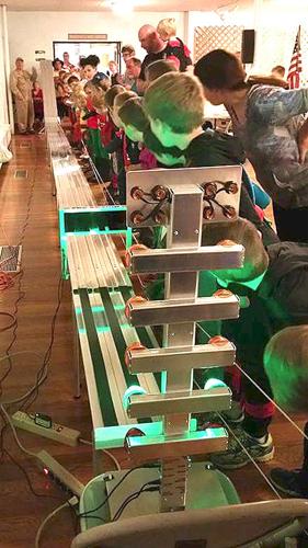 New Pinewood Derby track unveiled | News | logandaily.com