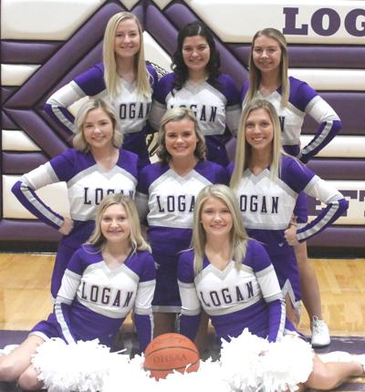 Logan varsity basketball cheerleaders | Sports | logandaily.com