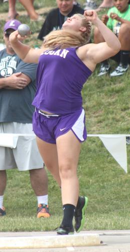 Allison McNeal falls just short of state Division I shot put medal ...