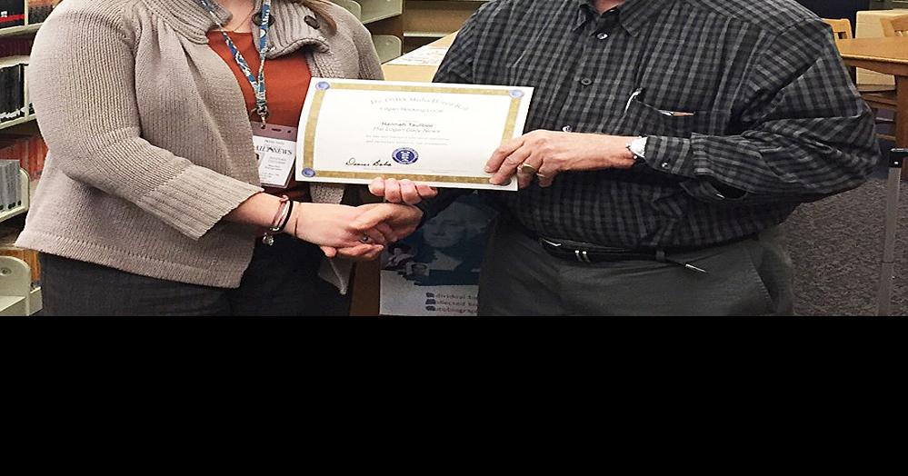 Taulbee receives Media Honor Roll award | News | logandaily.com