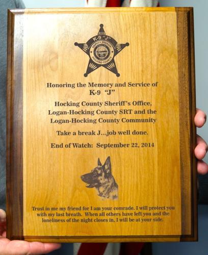 Logan Police Department and Hocking County Sheriff's Office honor ...