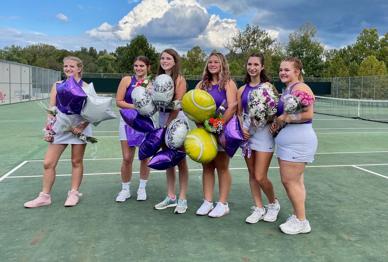 Girls’ tennis team celebrates Senior Night | Sports | logandaily.com