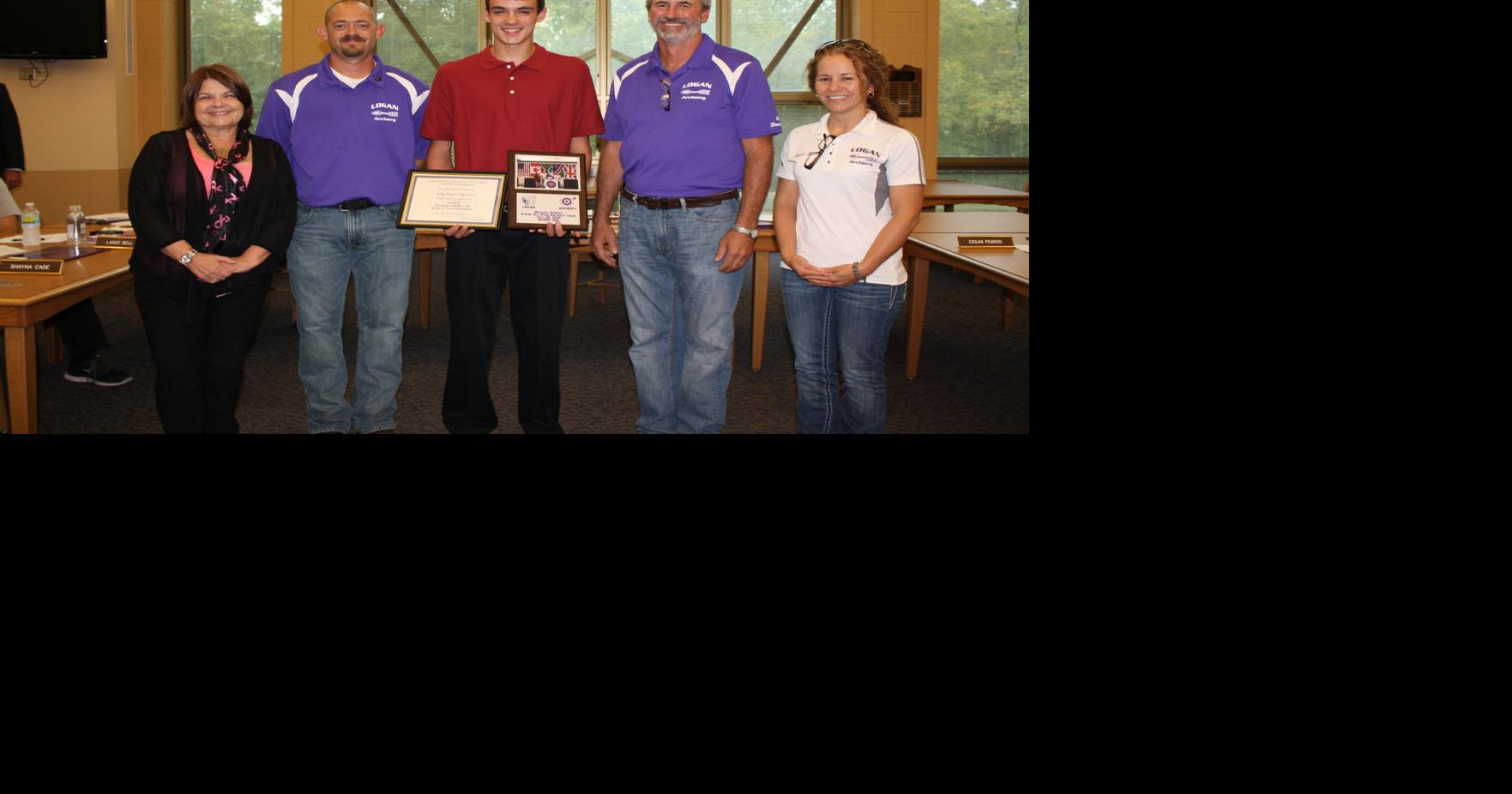 LHS archer honored during school board meeting | News | logandaily.com