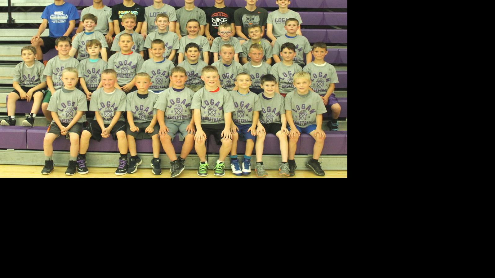 Third-fifth grade basketball campers | Sports | logandaily.com