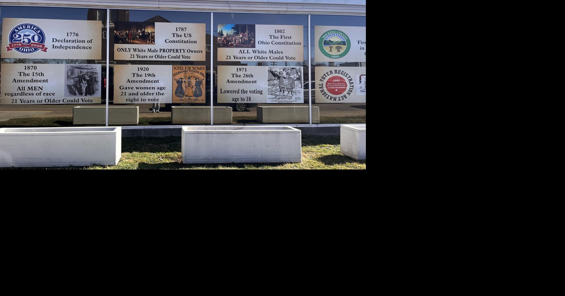 Board of elections display celebrates U.S. voting rights history | News ...