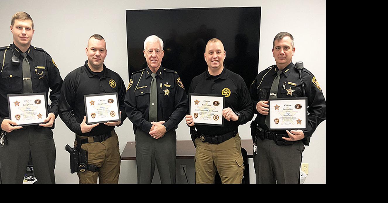 HCSO officers recognized for life-saving action | News | logandaily.com