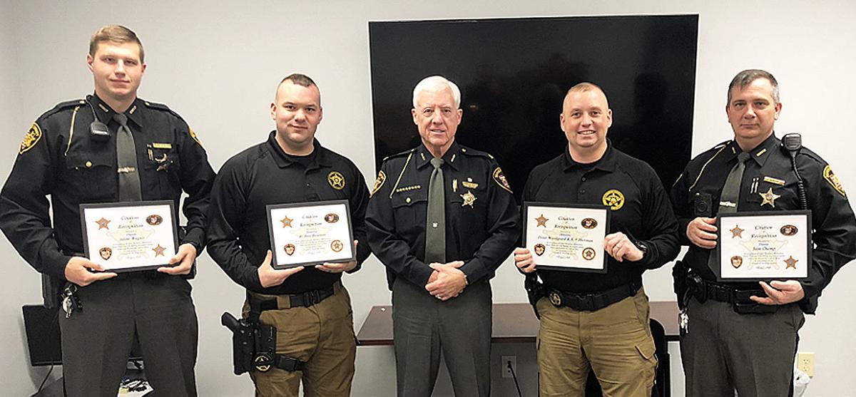 HCSO officers recognized for life-saving action | News | logandaily.com