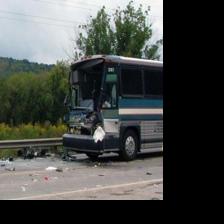 Driver of bus carrying Hocking College students injured in accident ...