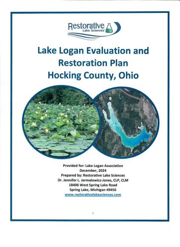 Lake Logan group receives plan for restoring lake | News | logandaily.com