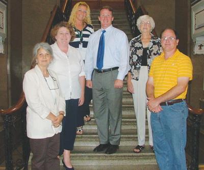 Husted stops at Hocking County BOE | News | logandaily.com