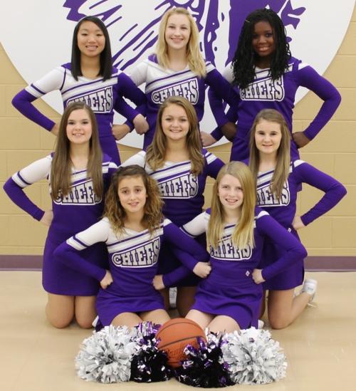 Middle school seventh-grade cheerleaders | Sports | logandaily.com