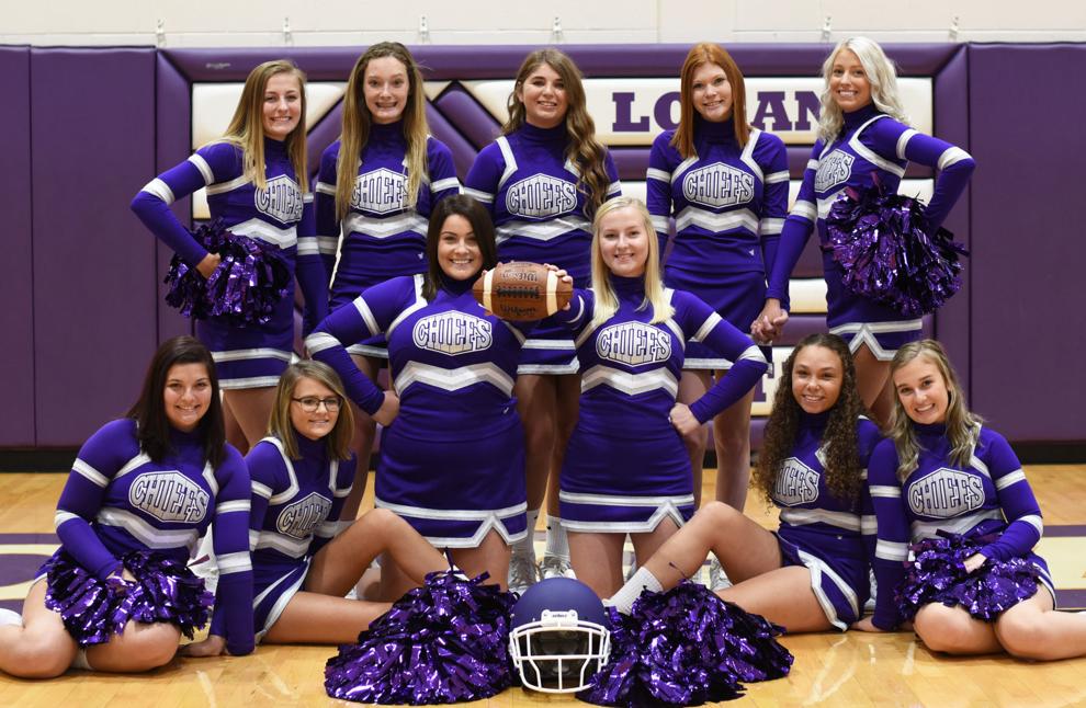 Logan Chieftains varsity football cheerleaders | Sports | logandaily.com