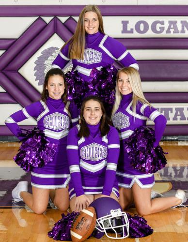 JV football cheerleaders | Sports | logandaily.com