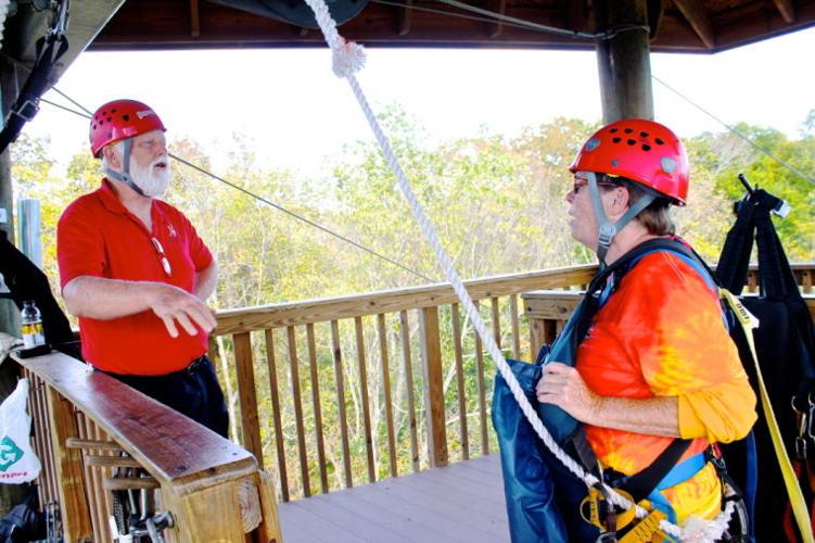 Florida woman ziplines full-time | News | logandaily.com