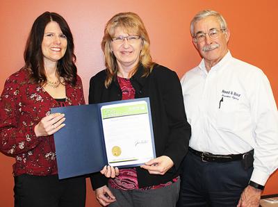 Reed and Baur Insurance Agency honored | News | logandaily.com
