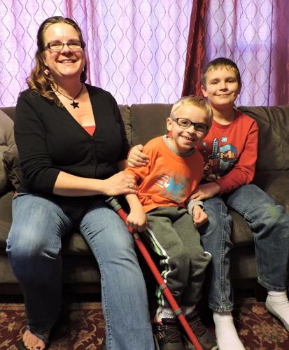 Jacob with brother and Mom | News | logandaily.com