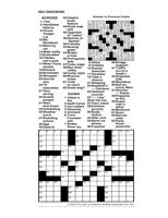 discussions crossword