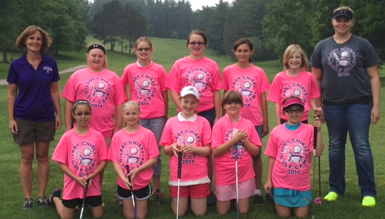 Lady Chiefs hold annual golf camp | Sports | logandaily.com