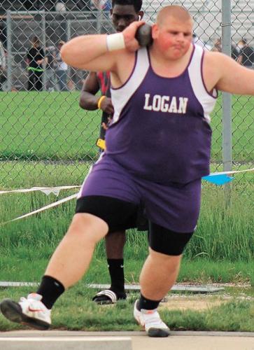 Coy Blair earns another state shot put berth | Sports | logandaily.com
