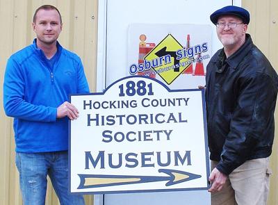 Historical Society receives new sign | News | logandaily.com